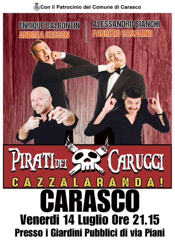 Carasco, arrivano "I Pirati dei Caruggi" - TWebNews